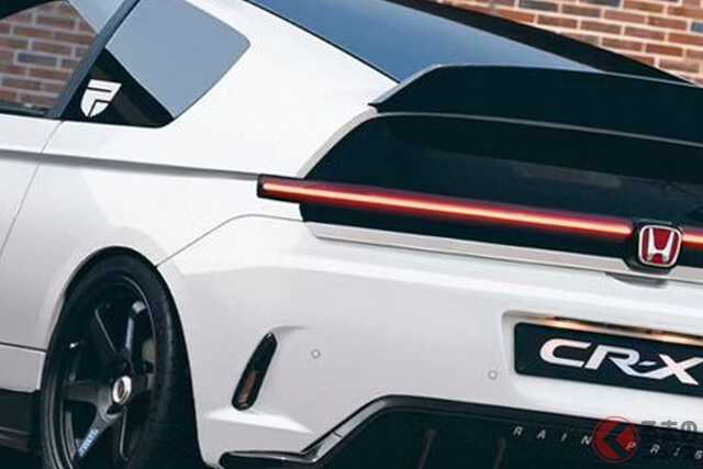 ホンダ「新CR-X!?」 斬新「スポーツコンパクト」に反響多数！現代風デザインに「欲しい」の声も！ 新たな「ライトウェイトスポーツ」の予想CGが話題に - プラメポータル